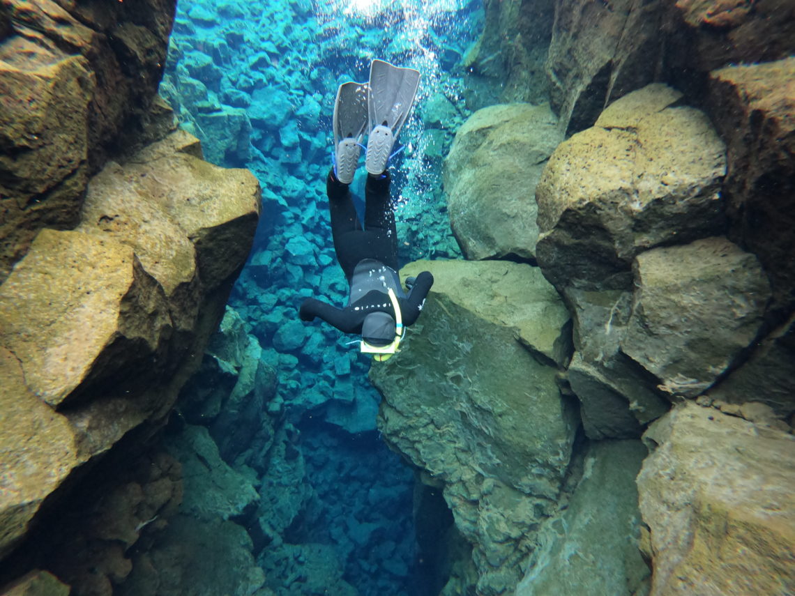 Snorkeling the Silfra Fissure in Iceland | Born in Defiance